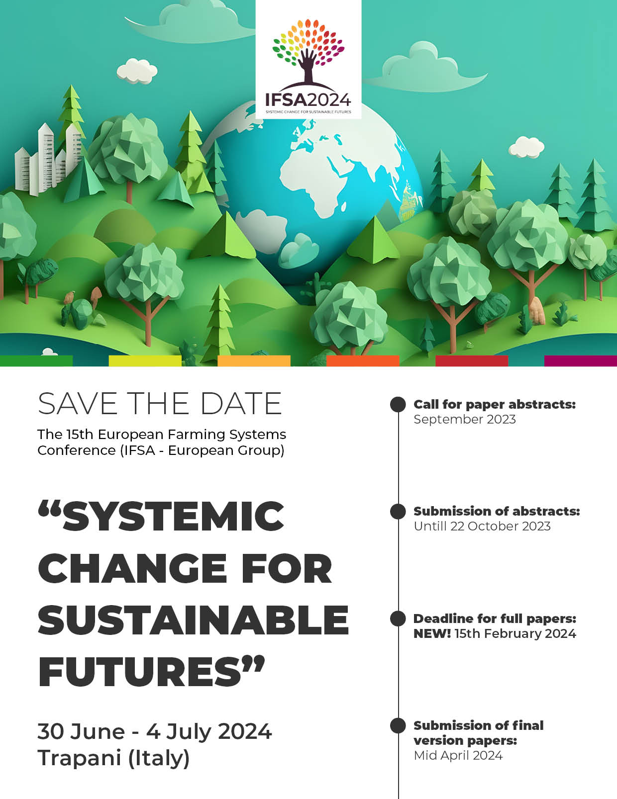 SYSTEMIC CHANGE FOR SUSTAINABLE FUTURES